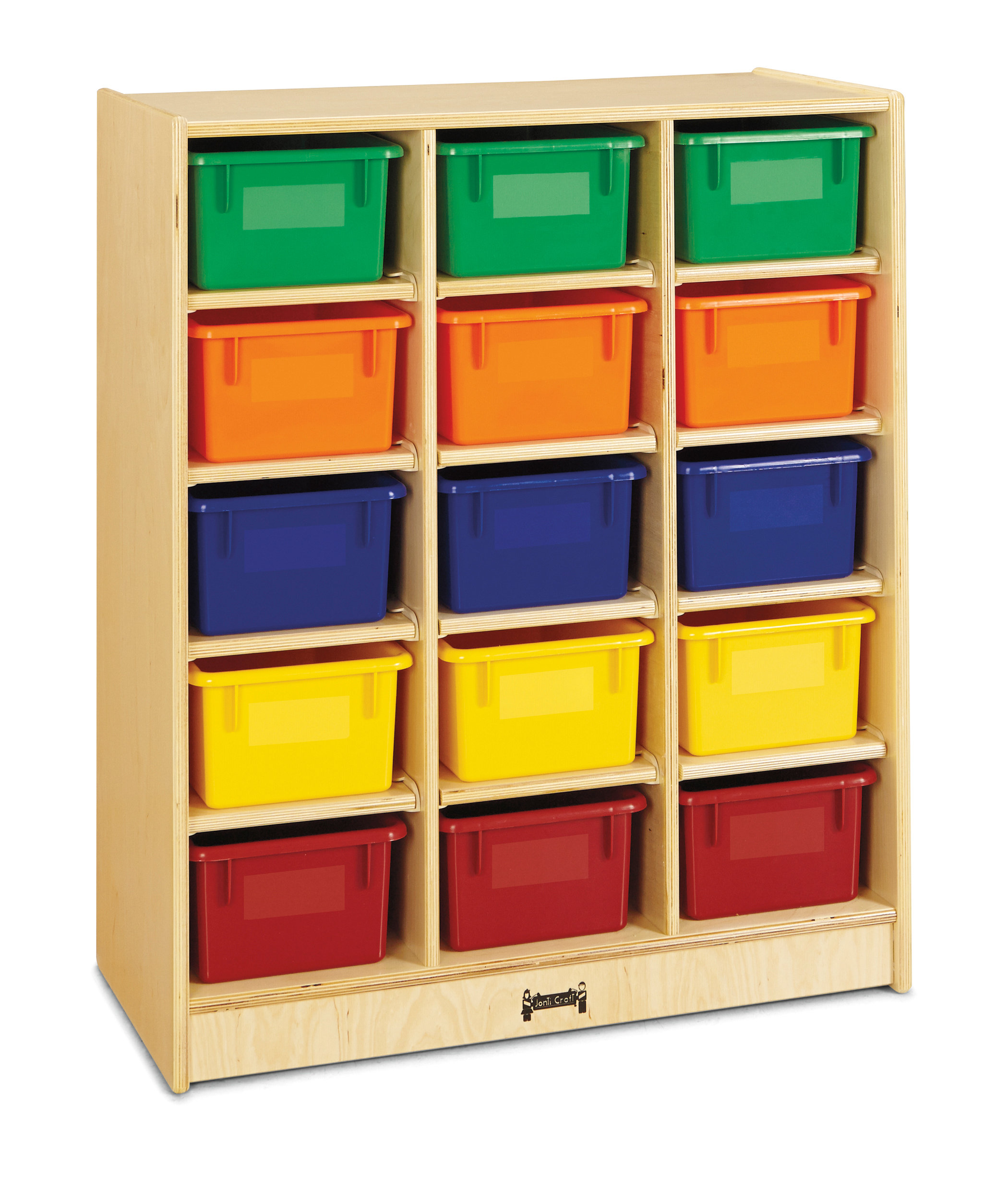 Jonti-Craft® 15 Cubbie-Tray Mobile Unit | Wayfair