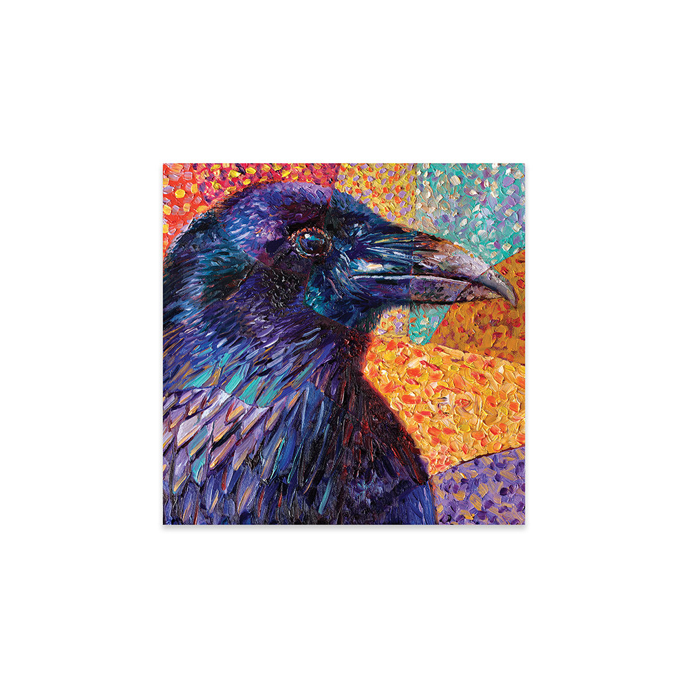 Winston Porter Kristin's Raven On Plastic / Acrylic by Iris Scott ...