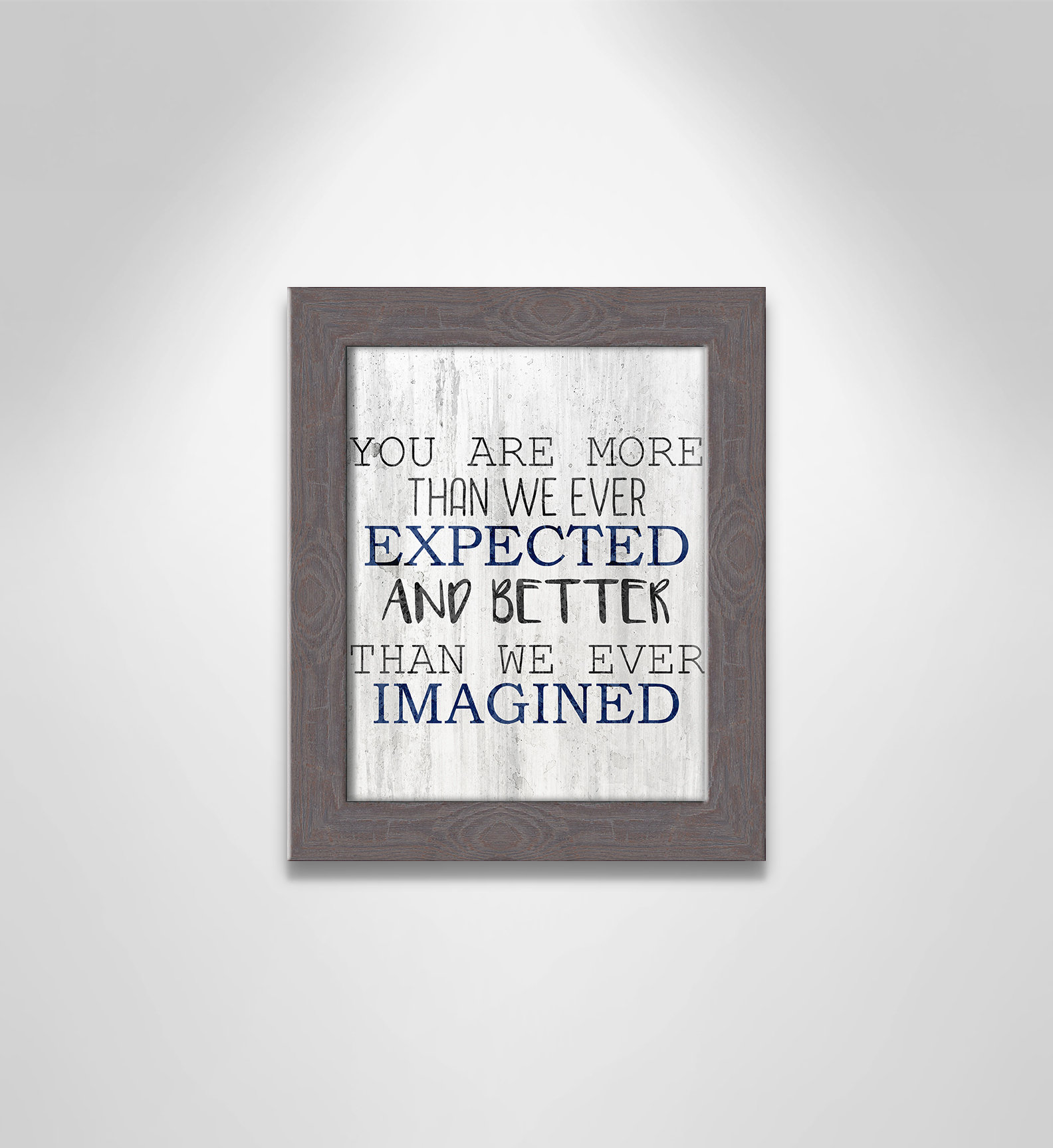 Casa Fine Arts Expected Framed Art | Wayfair