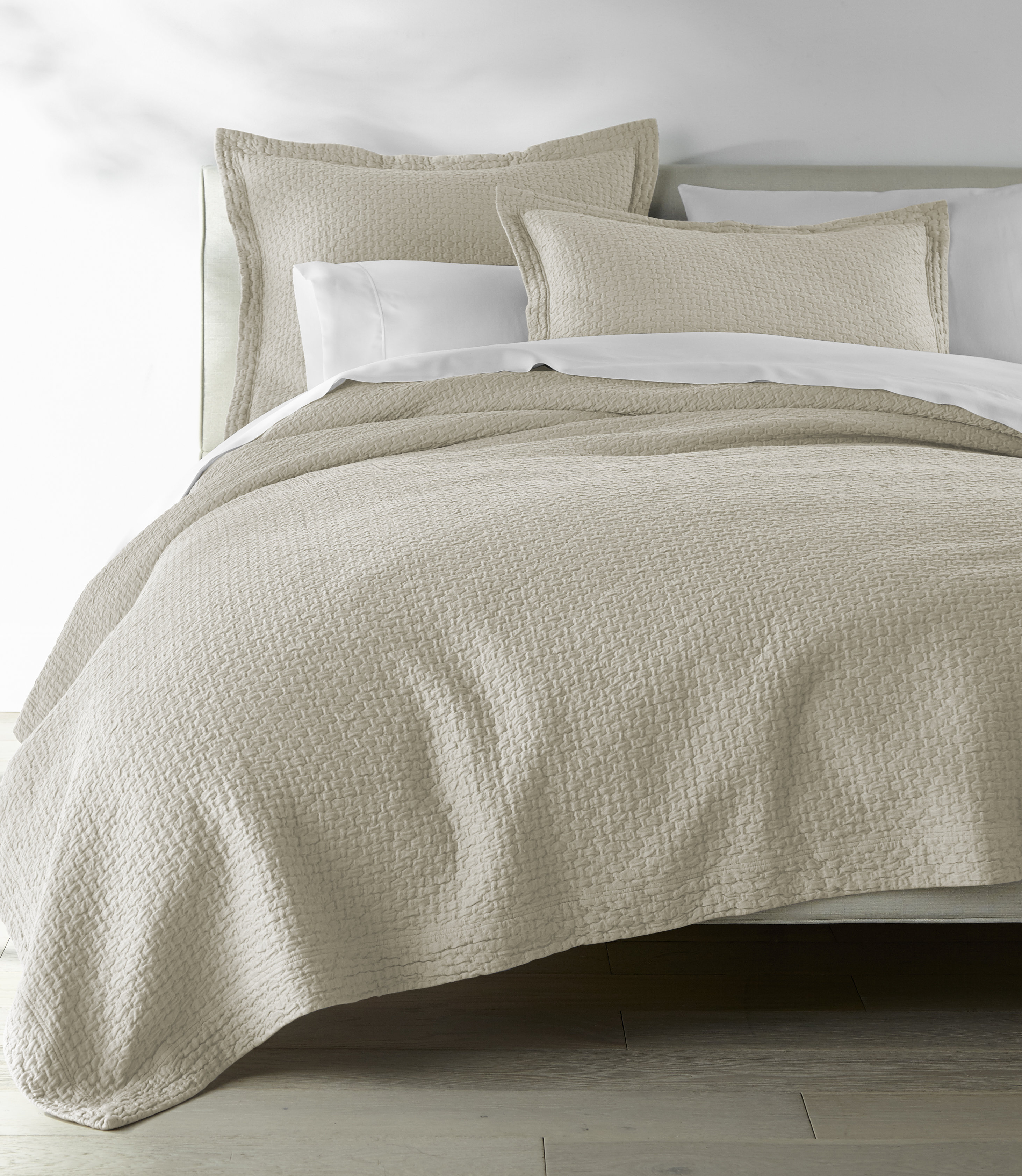 Peacock Alley Juliet Standard Cotton Modern & Contemporary Coverlet ...