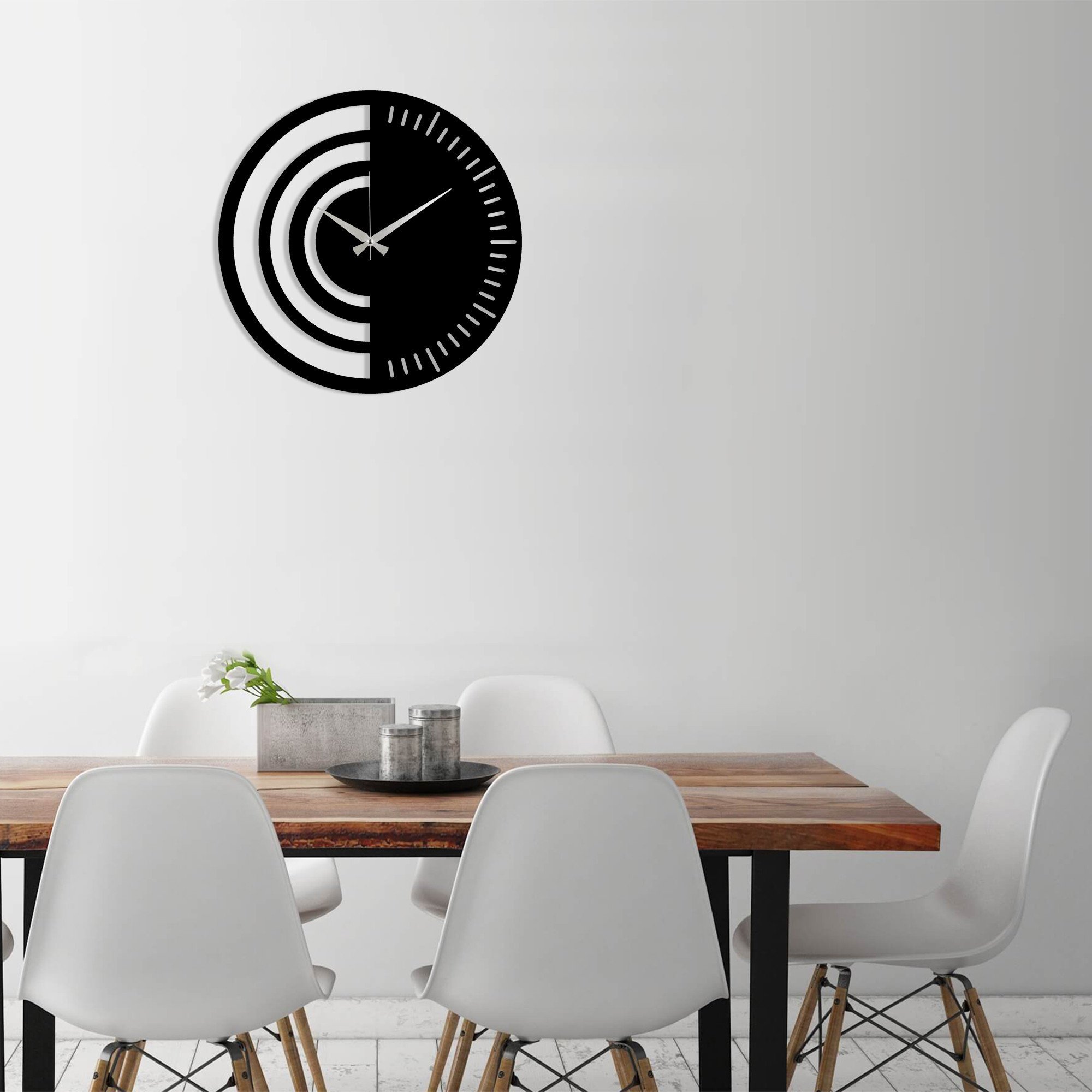 East Urban Home Montecito 19'' Wall Clock | Wayfair