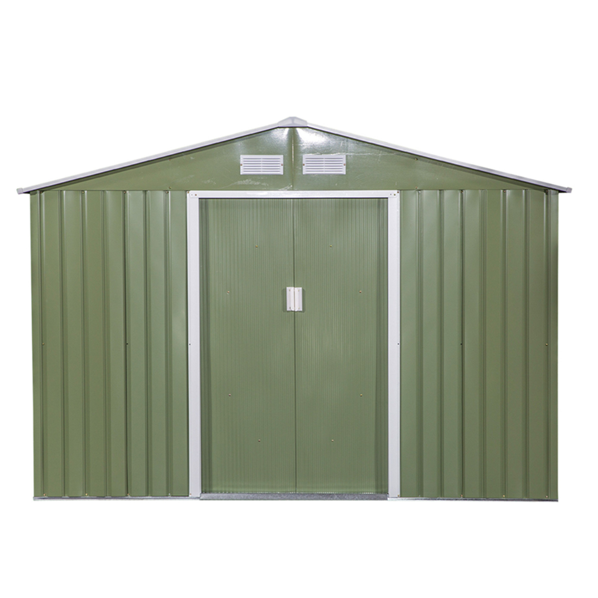 Engdash Spacious Canopy, Outdoor Storage Shed With Foundation, 4 Vents ...
