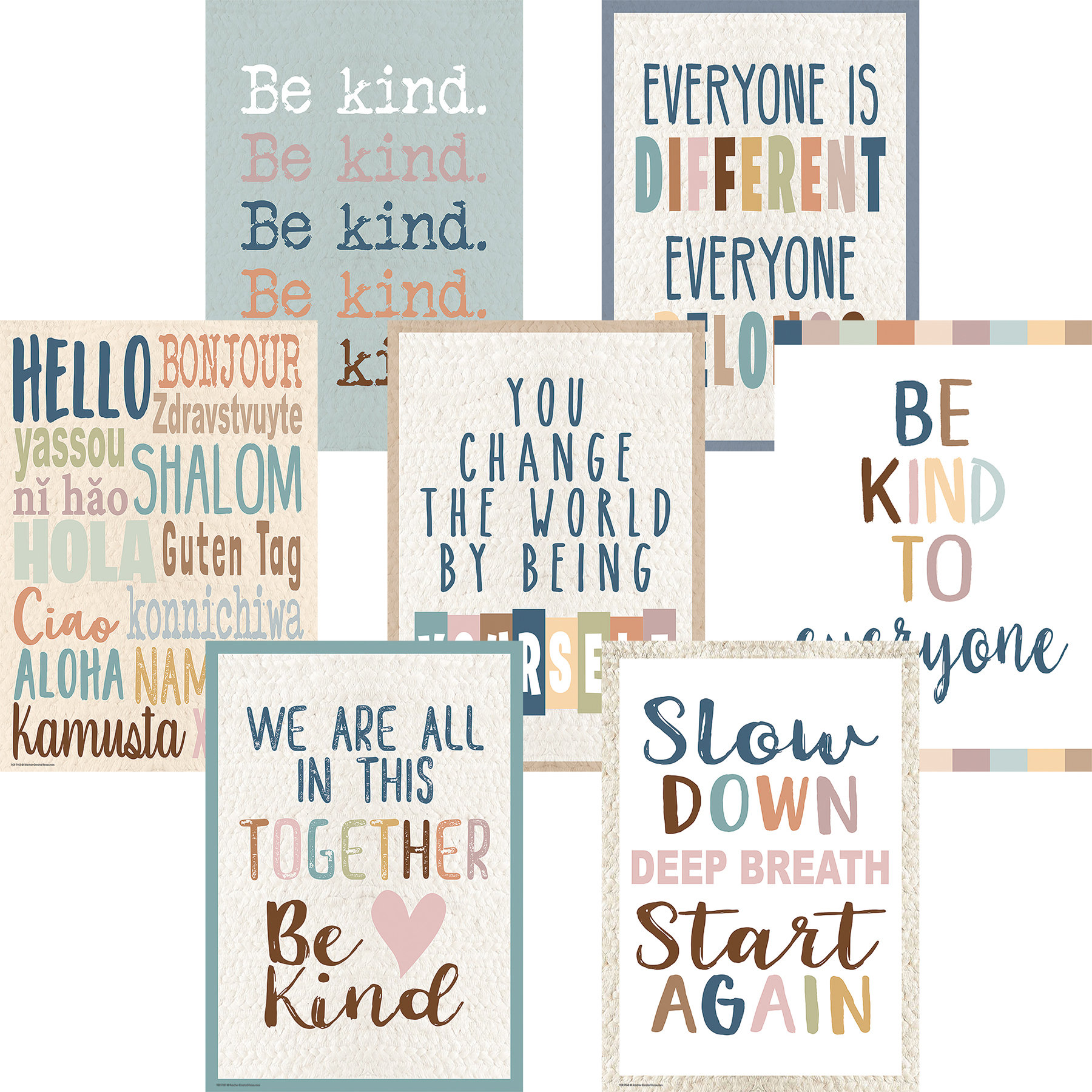 Teacher Created Resources Everyone Is Welcome Posters | Wayfair