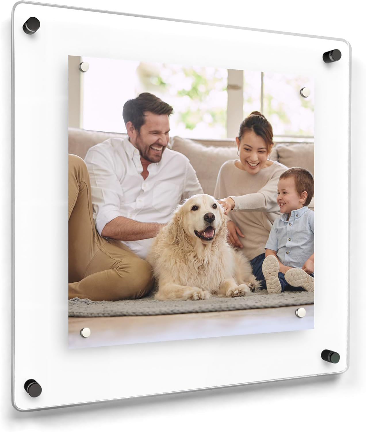 Ivy Bronx Single Acrylic Magnet Wall Frame Size: 14"x14" Najaf ...