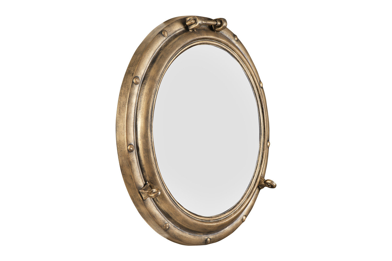 Canora Grey Tyelise Round Metal Porthole Wall Mirror & Reviews ...