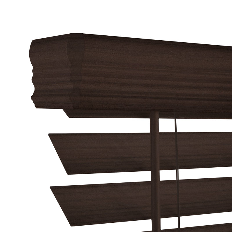 Symple Stuff 2.5 " Room Darkening Cordless Faux Wood Blind & Reviews ...