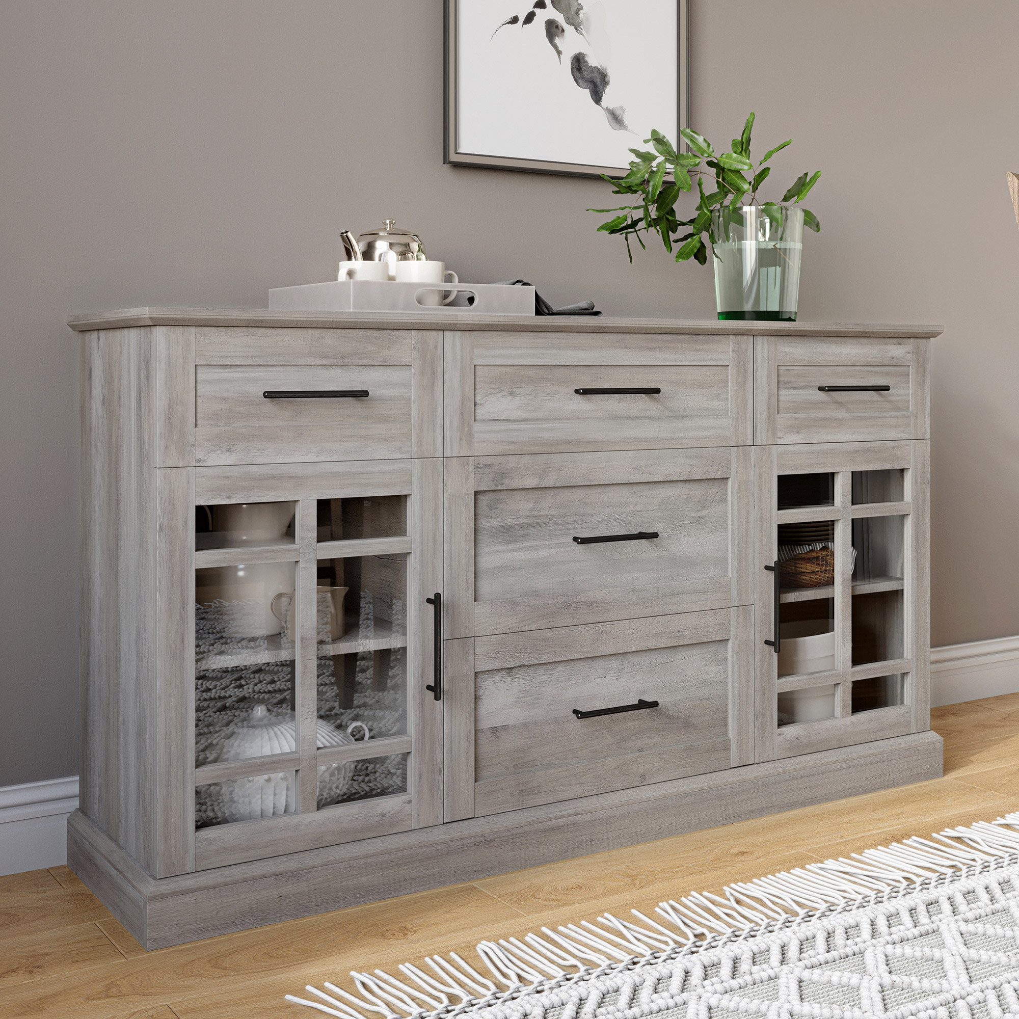 August Grove® Annest 58'' Sideboard & Reviews | Wayfair