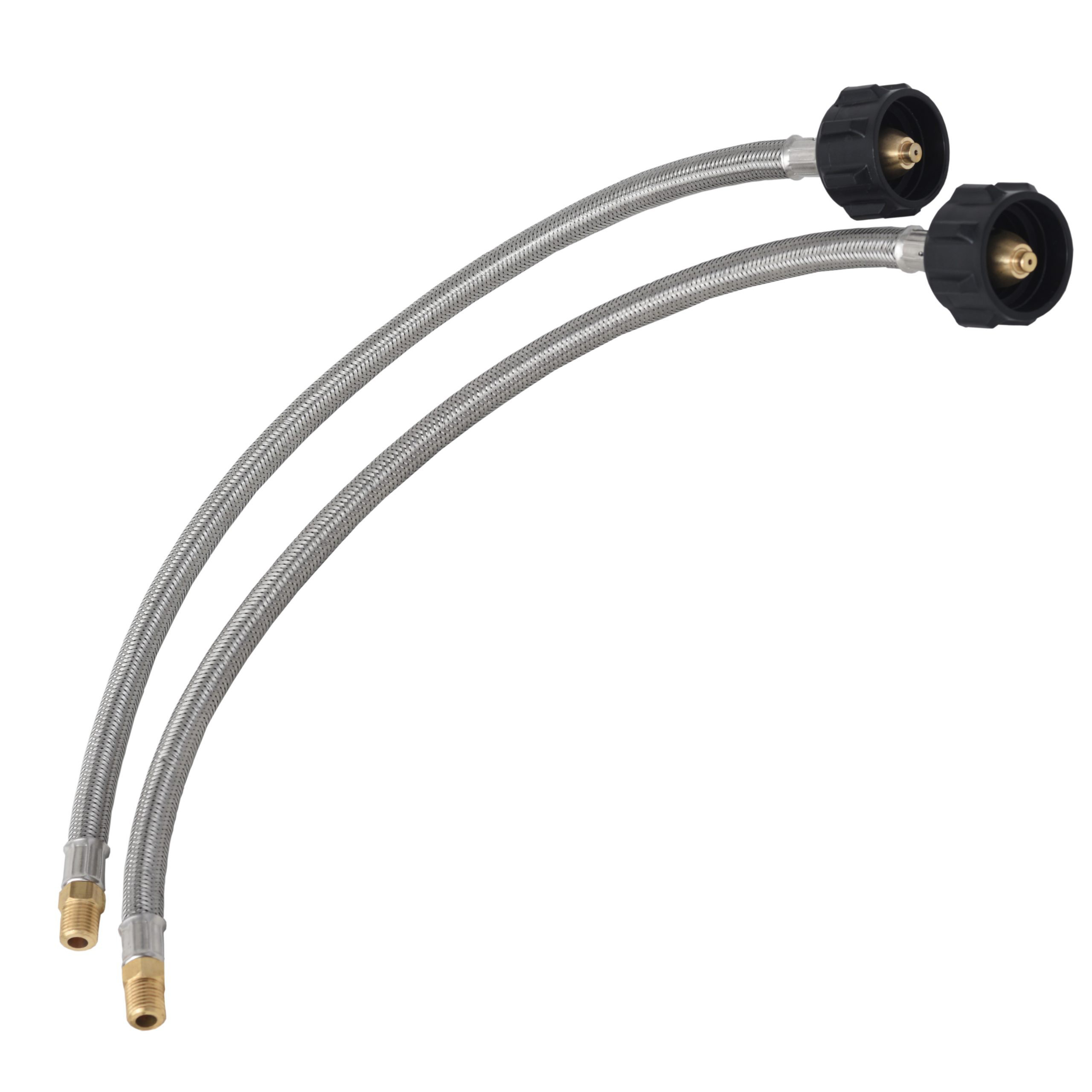 Flame King Adaptateur pour tuyau de propane tressé en acier inoxydable ...