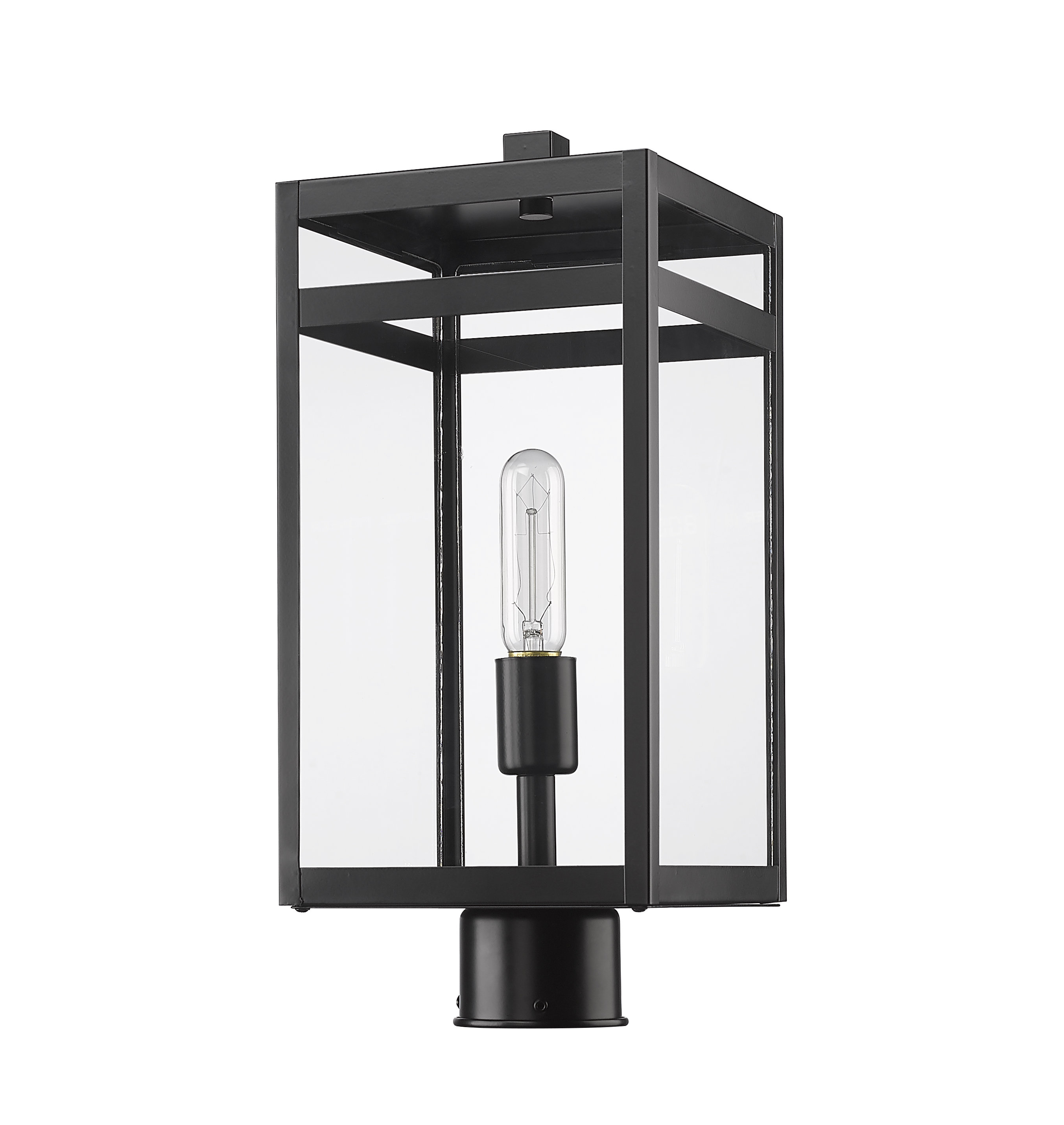 Trent Austin Design® Sylmar Black 1 -Light Hardwired Lantern Head ...