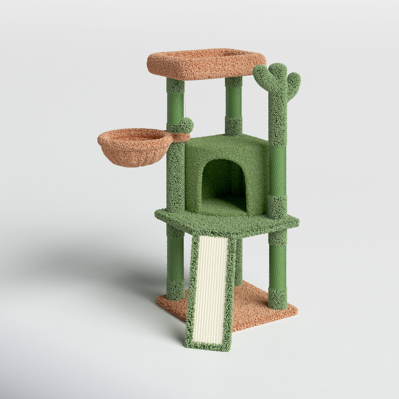 Archie & Oscar™ 42" Gilpin Cactus Cat Tree & Reviews | Wayfair