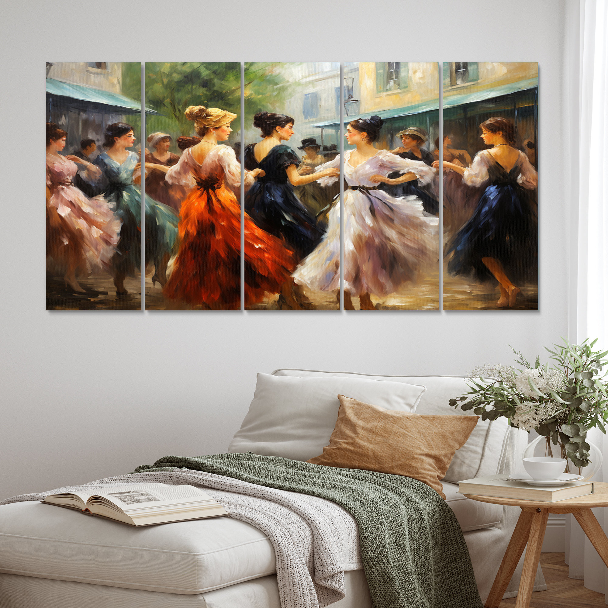 Charlton Home Dance In Paris I On Canvas 5 Pieces Print - Wayfair Canada