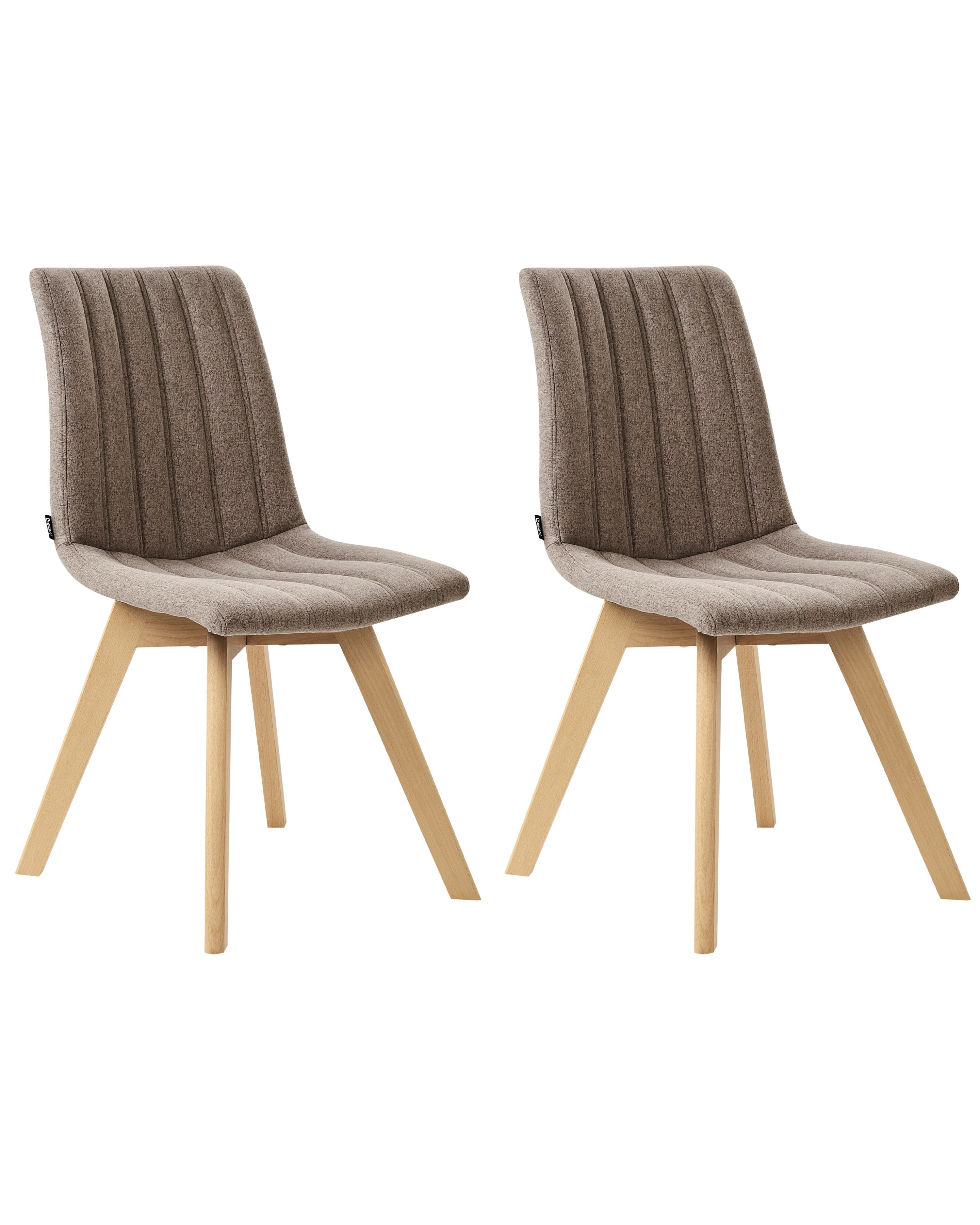 Fjørde & Co Set of 2 Dining Chairs CALGARY II Fabric | Wayfair.ie