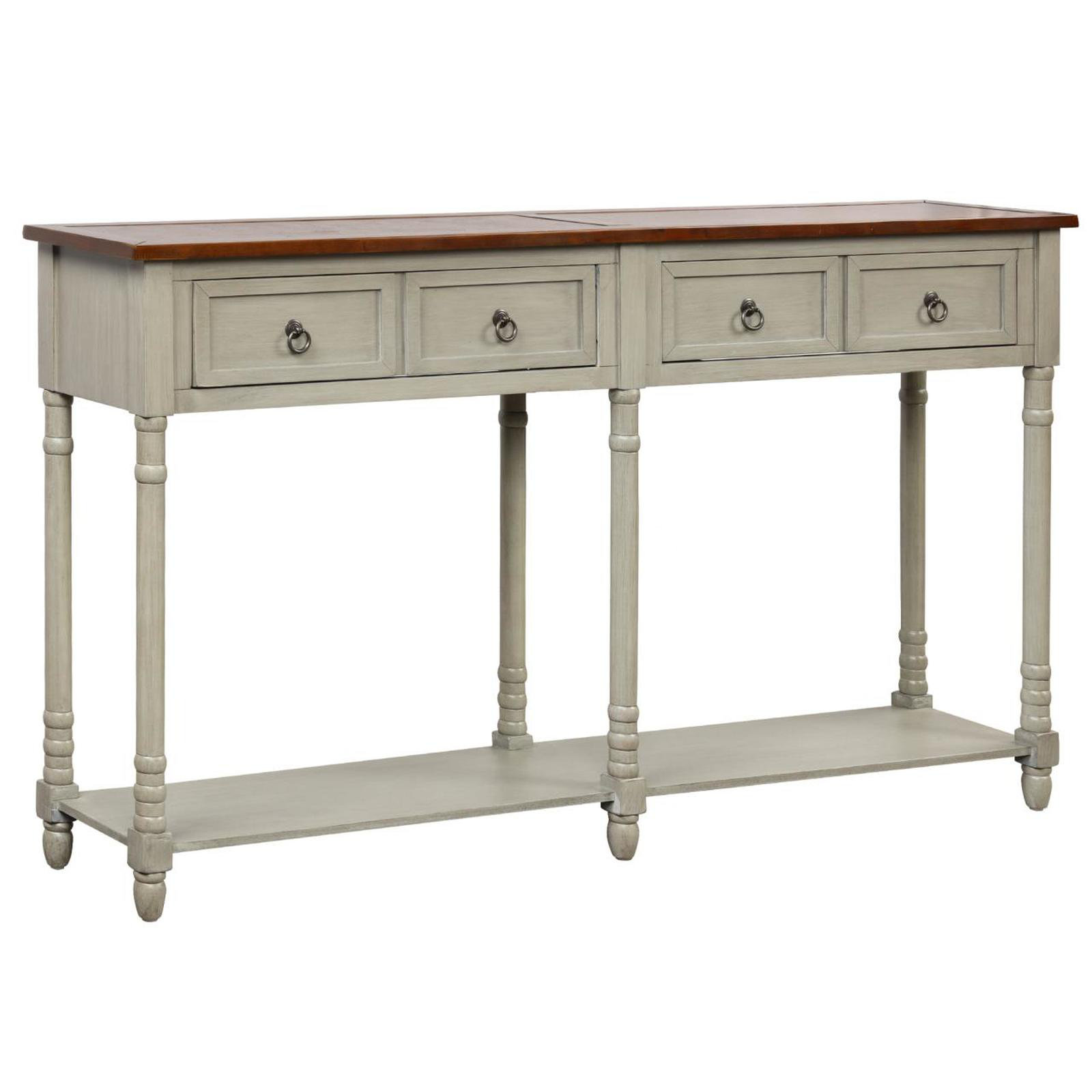 Rosecliff Heights Deitz Console Table Sofa Table With Storage Console ...