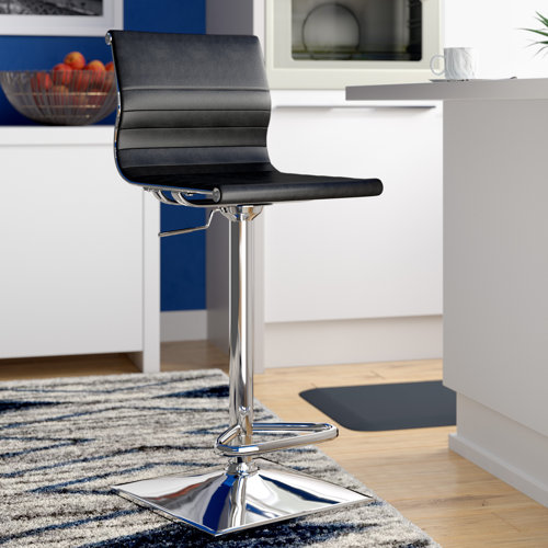 Wade Logan® Stoke Gifford Swivel Adjustable Height 34" Extra Tall & Bar ...
