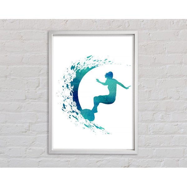Bright Star Surfing The Wave - Single Picture Frame Art Prints on ...