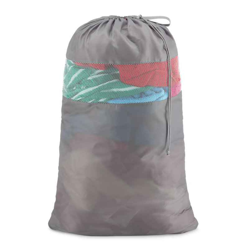 Ebern Designs Dura-Clean Laundry Bag - Gray | Wayfair