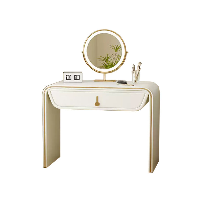 Everly Quinn Minimalism Vanity and Dresser Combination With HD Mirror ...