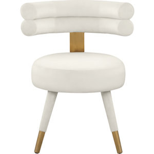Willa Arlo Interiors Reimers Tufted Velvet Upholstered Side Chair ...