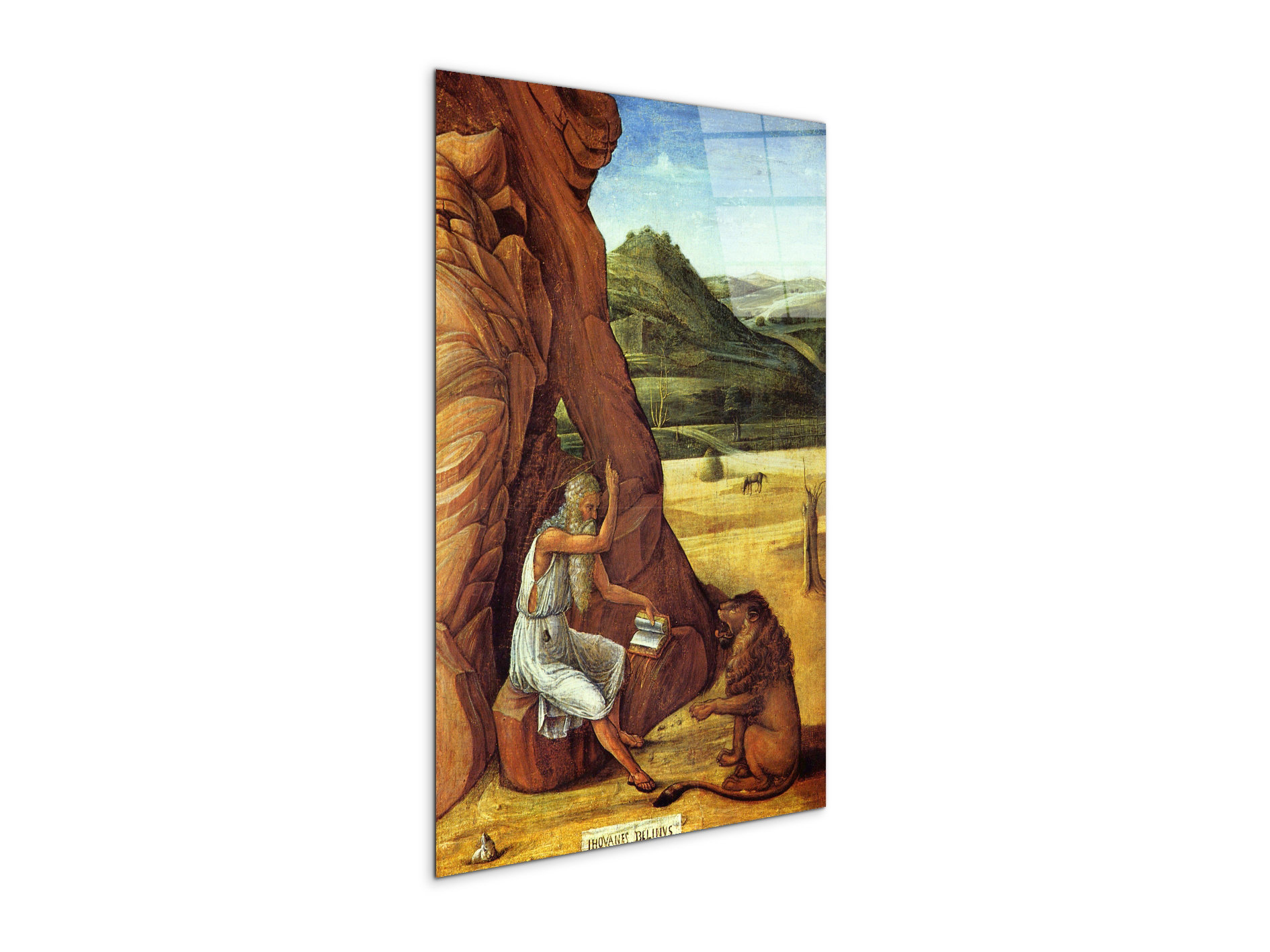 Lark Manor "Jerome in the Desert" by Bellini Giovanni 53×79.5 cm ...
