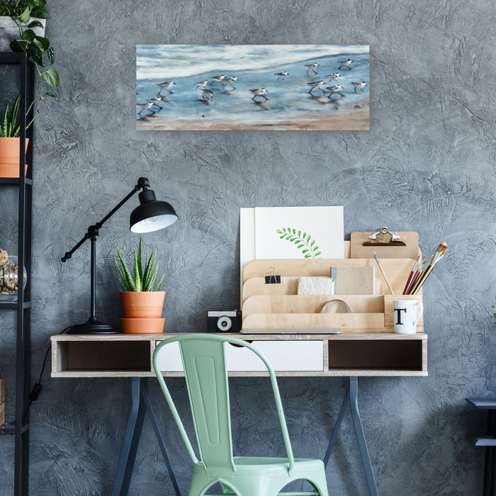 Highland Dunes Sandpipers I By Sandy Doonan Canvas Art Print & Reviews ...