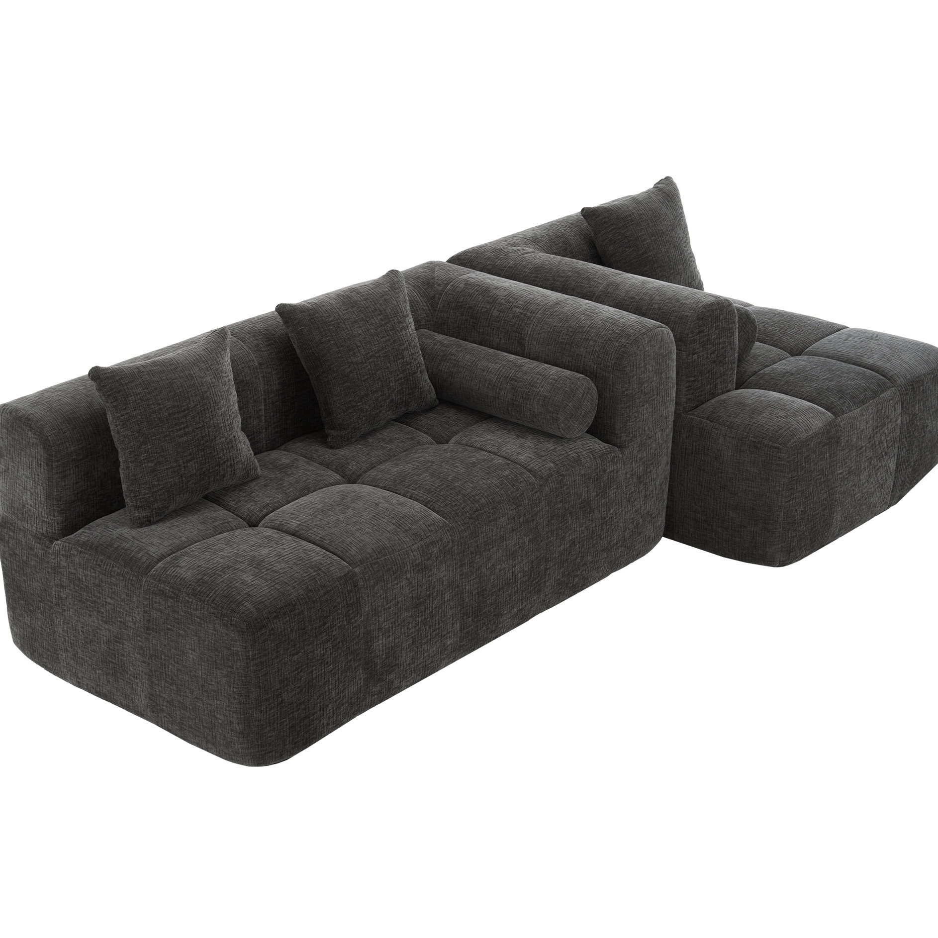 Latitude Run® " Living Room Couch,. Modular For Personalized Space ...