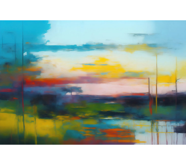 Red Barrel Studio® Estavon Brilliant Trees-Five On Canvas by Steven ...