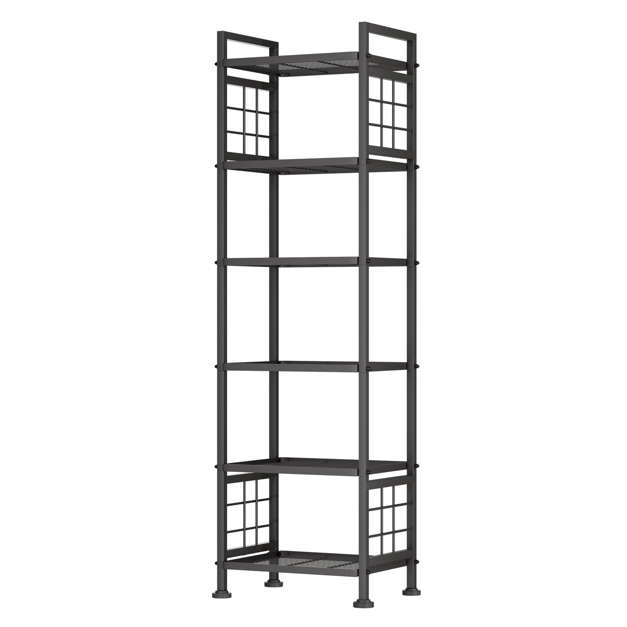 Ebern Designs 6 Wire Vertical Storage Rack, Metal Shelving Unit Food ...