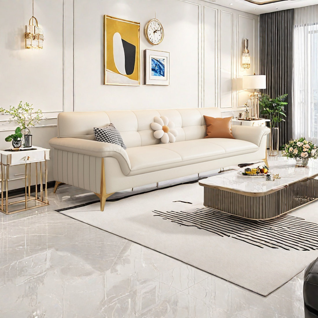 Laouteu Modern minimalist sofa. | Wayfair