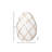 The Holiday Aisle® 12.75" Resin Lattice White Chocolate Egg - Wayfair ...