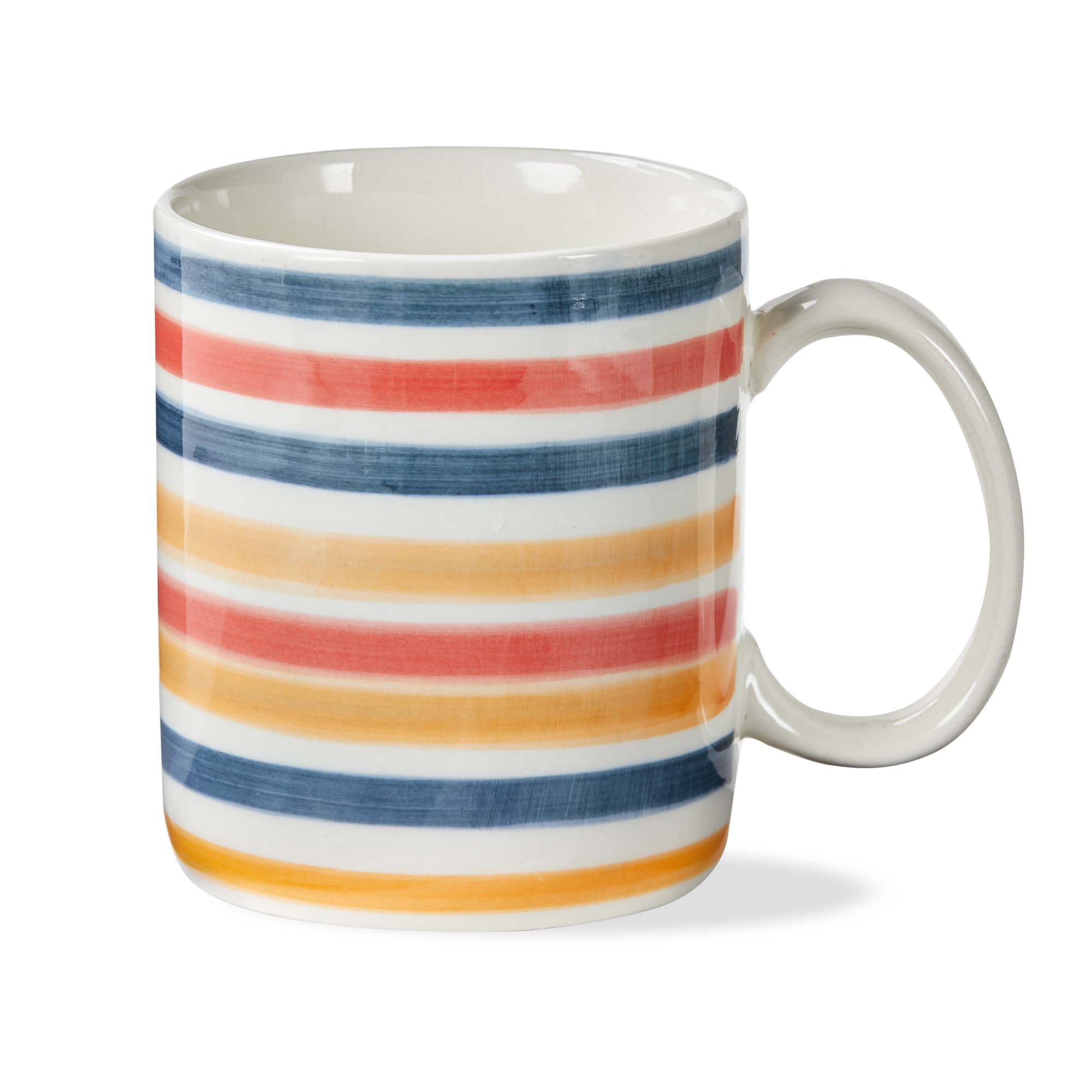 Ebern Designs Okeden Heirloom Stripes Mug | Wayfair