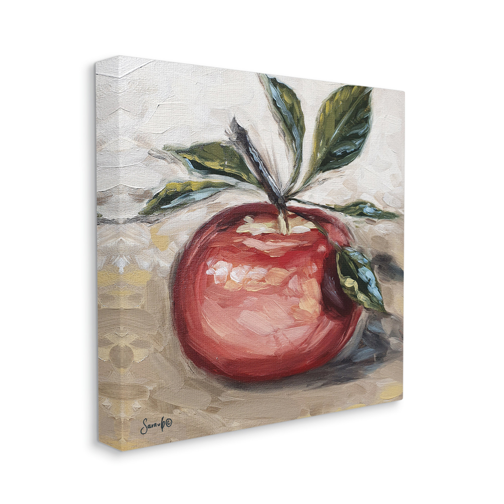 Winston Porter Traditional Apple Painting Canvas Wall Art Design By ...