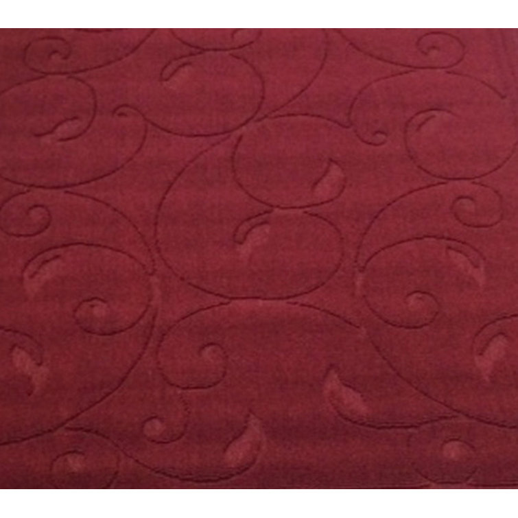 Ebern Designs Gowans Looped Wine Red Rug | Wayfair.co.uk