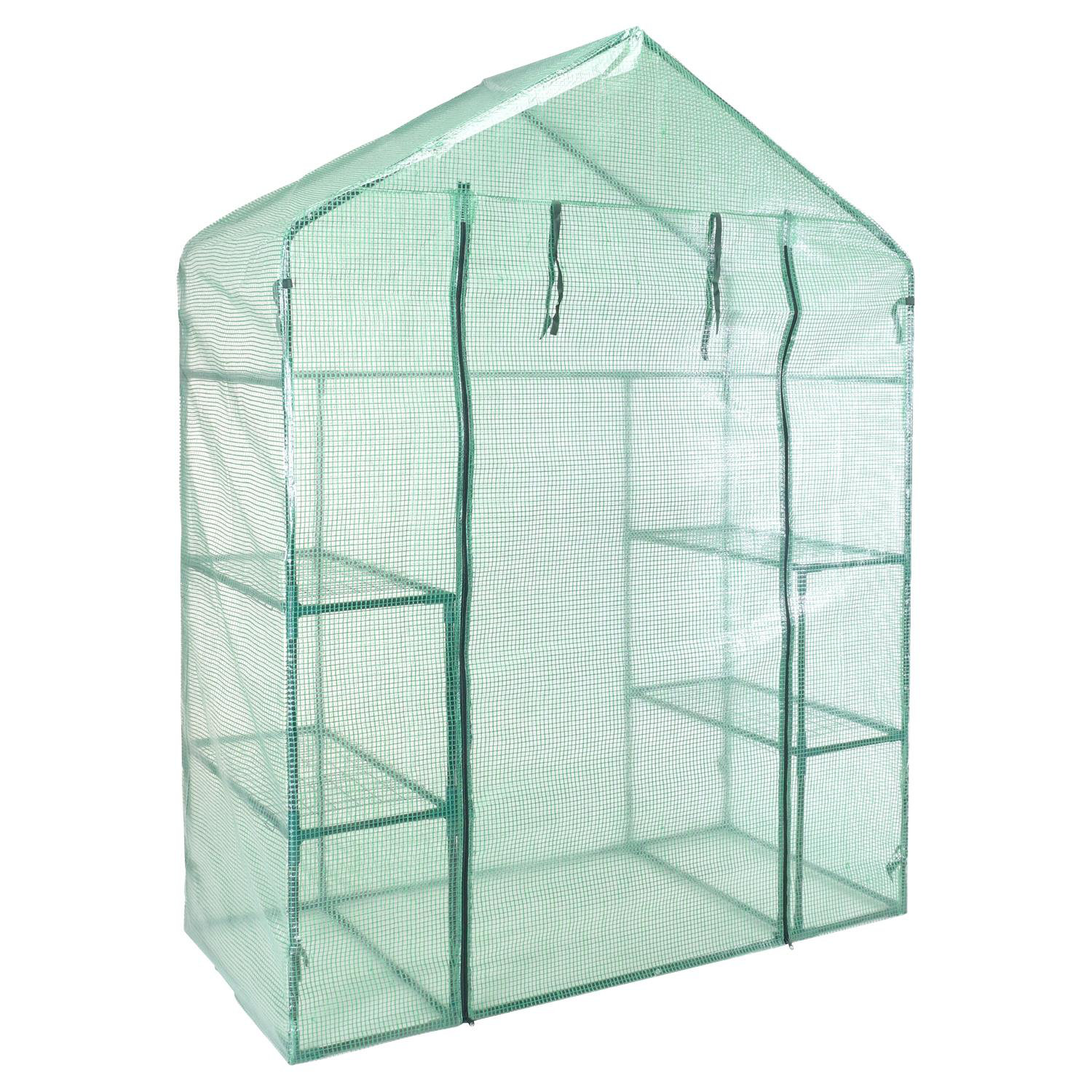Dakota Fields Badarish 4.6 Ft W x 2.3 Ft D Hobby Greenhouse | Wayfair.co.uk