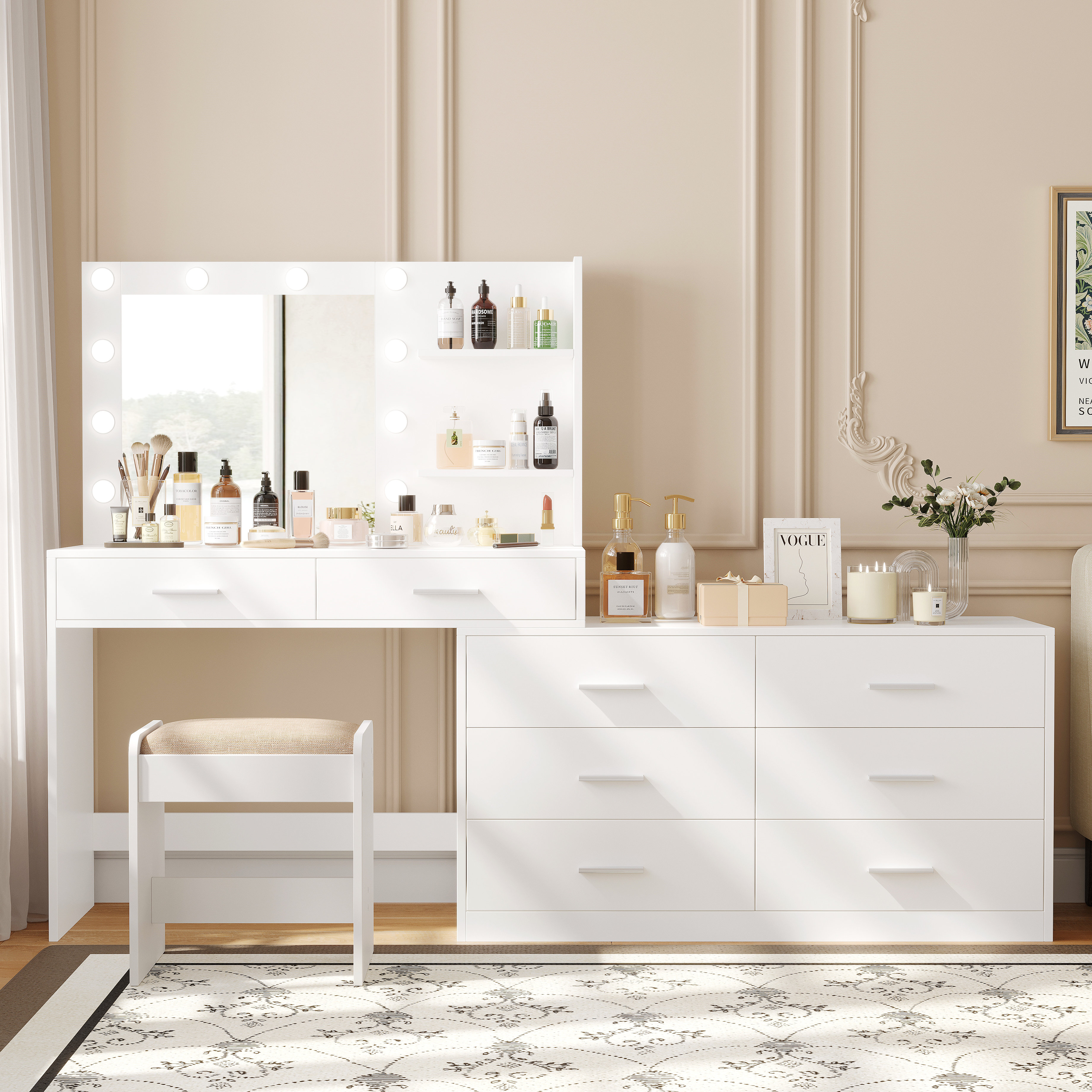 Latitude Run® Gagner Vanity | Wayfair