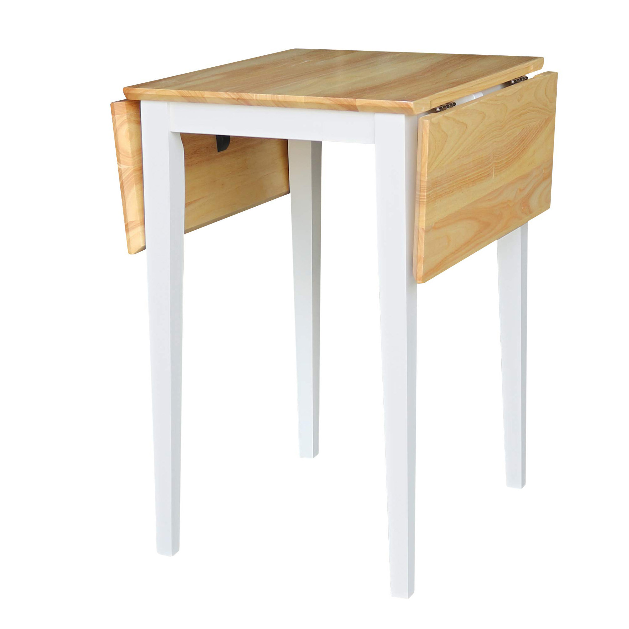 George Oliver Solid Wood Small Drop Leaf Dining Table - Wayfair Canada