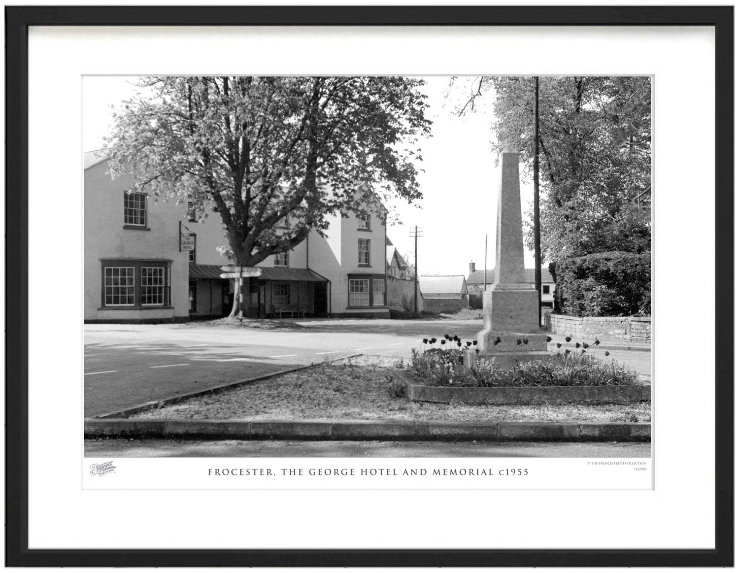 The Francis Frith Collection 'Frocester, the George Hotel and Memorial ...