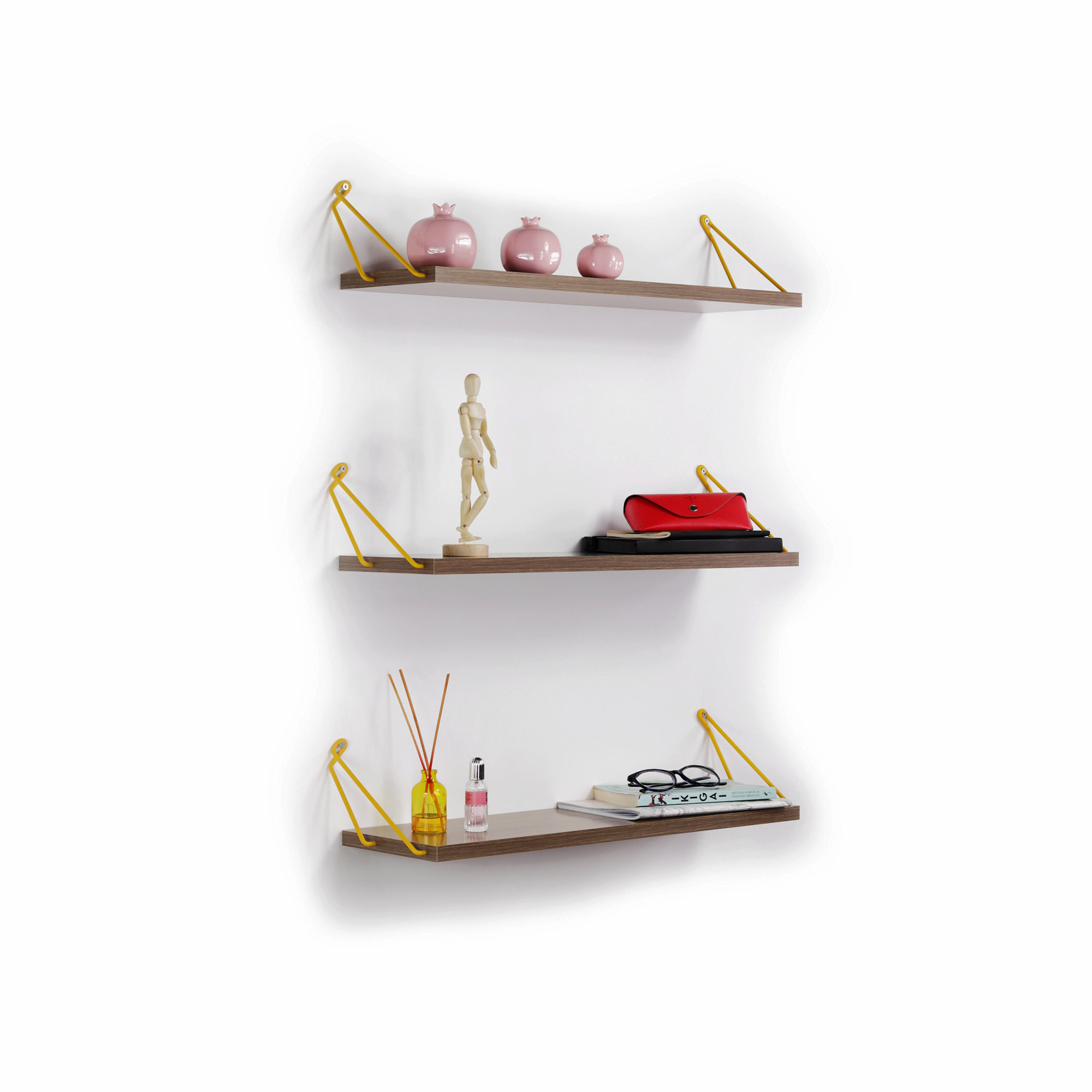 Ebern Designs Davidalexander Floating Bookcase | Wayfair
