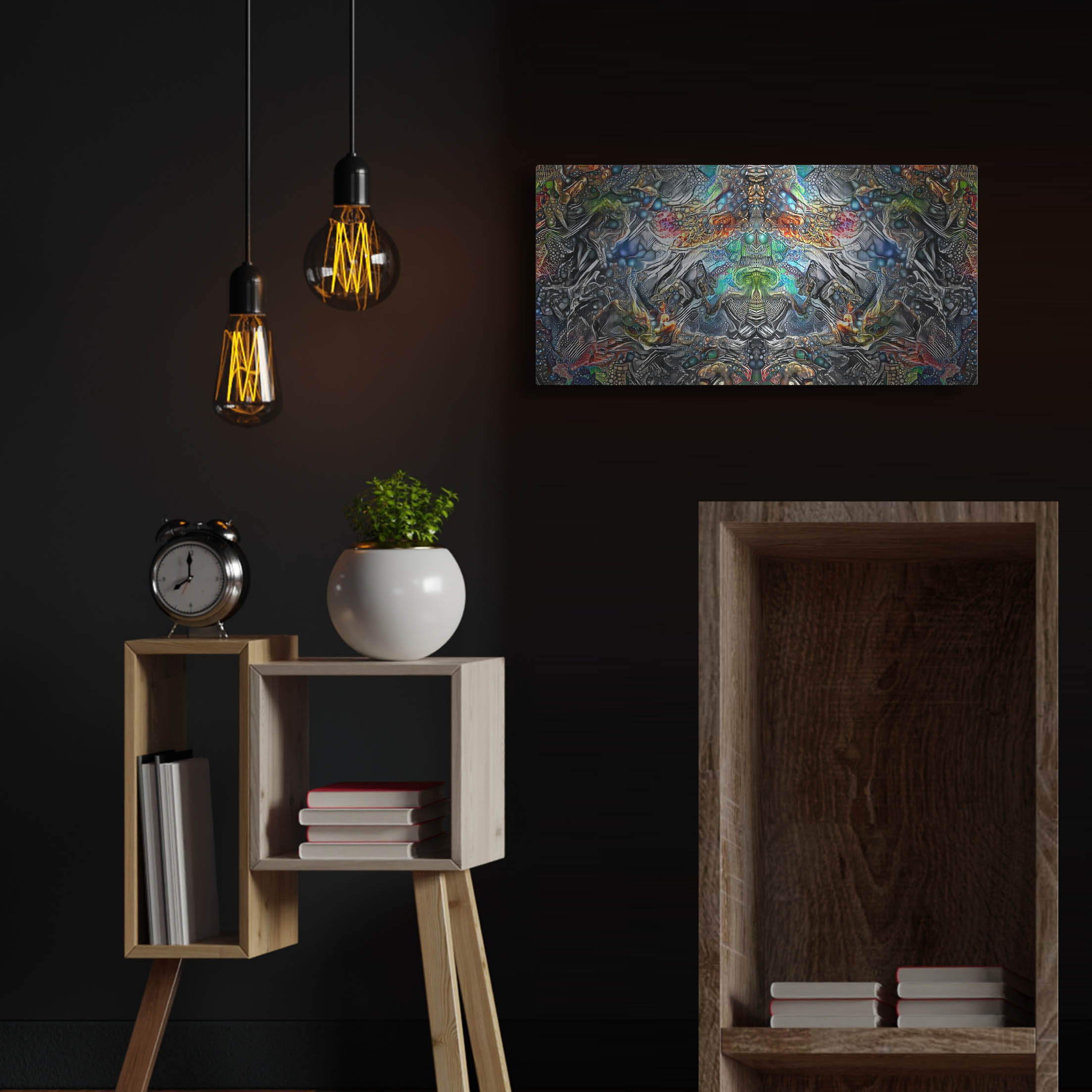 Bungalow Rose 'Maria Sabinas Trance' by Pedro Gavidia, Metal Wall Art ...