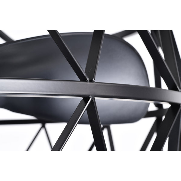 17 Stories 26 Inch Industrial-Contemporary Style Matte Black Oil-Rubbed ...