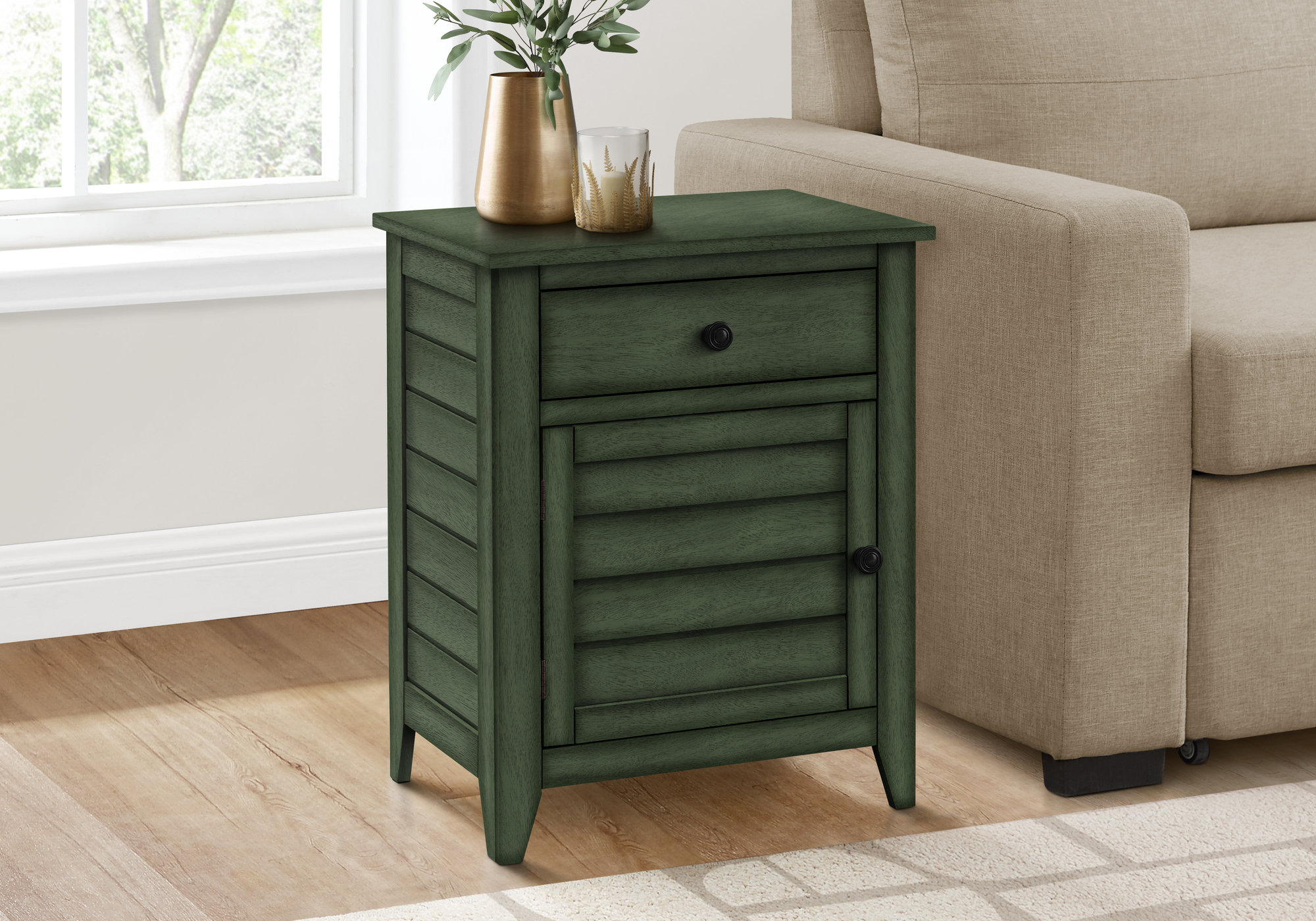 Lark Manor™ Accent Table, Nightstand, Storage Drawer, End, Side Table ...