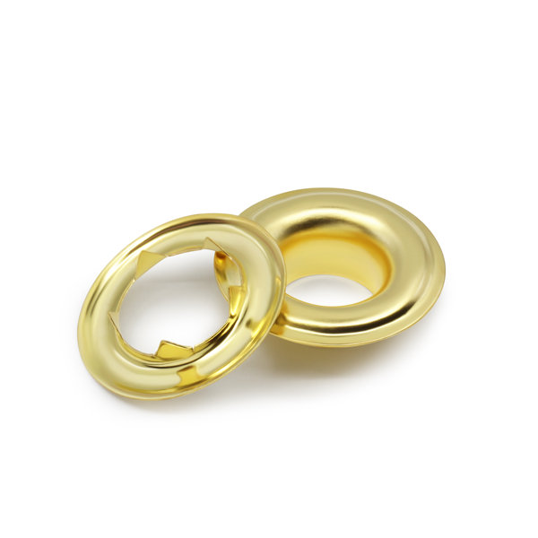 Dritz 7/16" Extra-Large Eyelets with Tools, Gold, 72 Sets | Wayfair