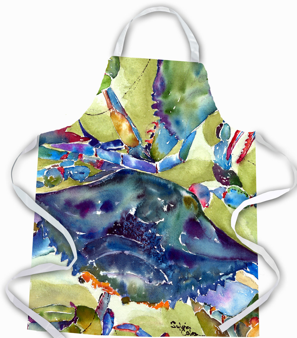Breakwater Bay Crab All Over Apron | Wayfair