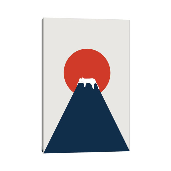 Isabelline Cat Landscape V by Lim Heng Swee - Wrapped Canvas Gallery ...