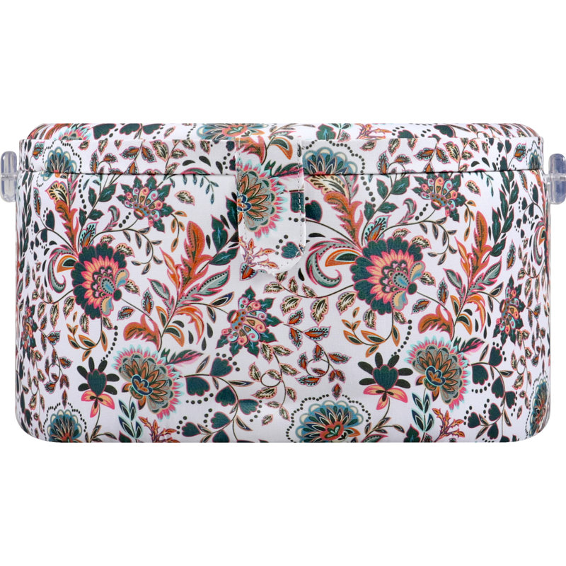 Singer Sewing Basket With Matching Zipper Pouch | Wayfair