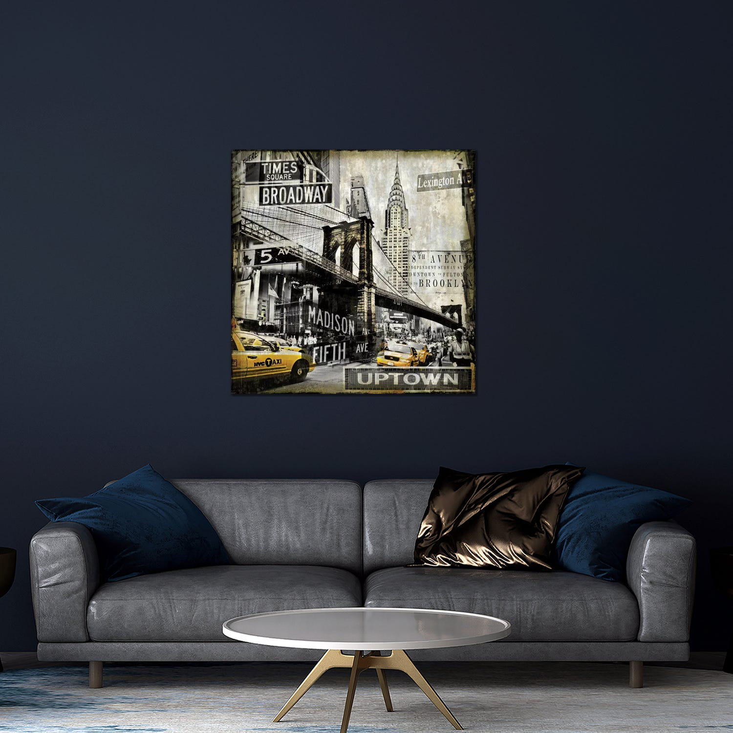 Trinx Landmarks NYC by Dylan Matthews - Unframed Graphic Art | Wayfair