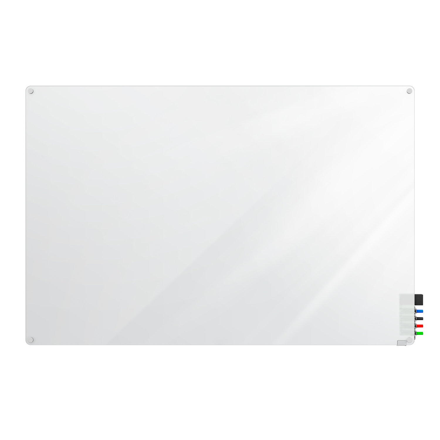 Ghent Harmony Wall Mounted Glass Board | Wayfair