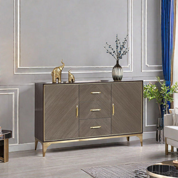 BEMA STONE LLC Nordic Simple Accent Cabinet Accent Cabinet - Wayfair Canada
