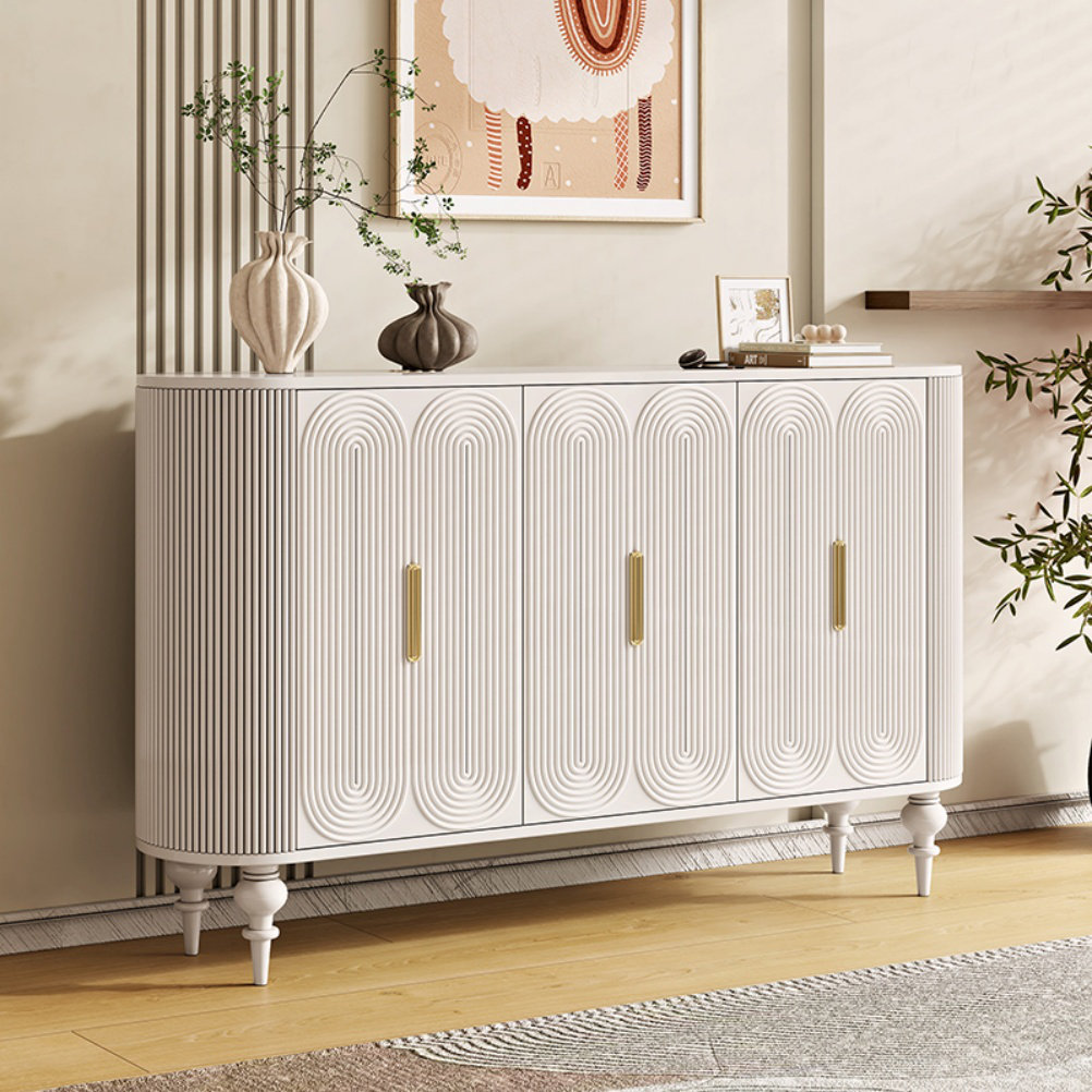Dream cabinet Modern Simple White Entrance Cabinet | Wayfair