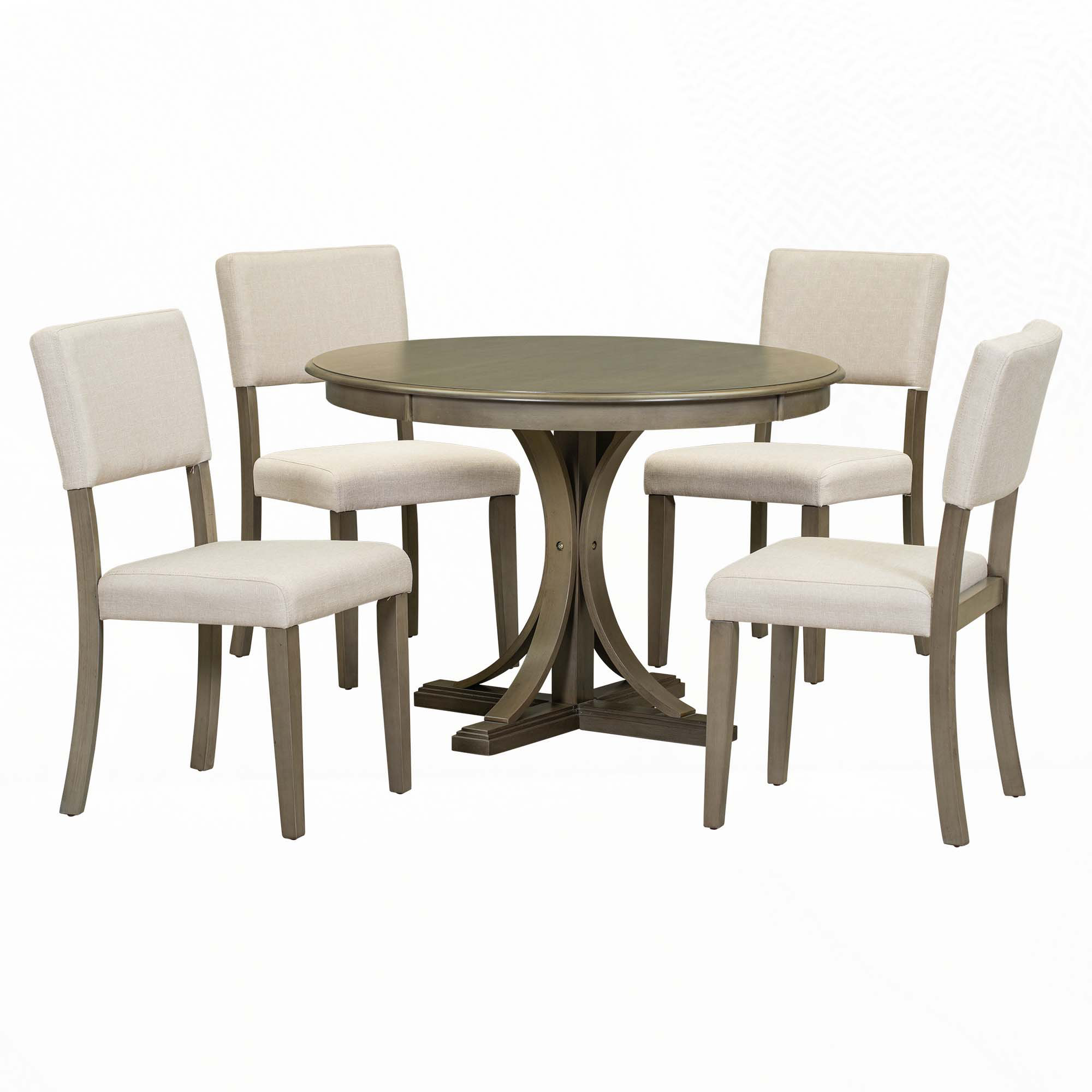 Lark Manor™ 5-Piece Retro Round Dining Table Set | Wayfair