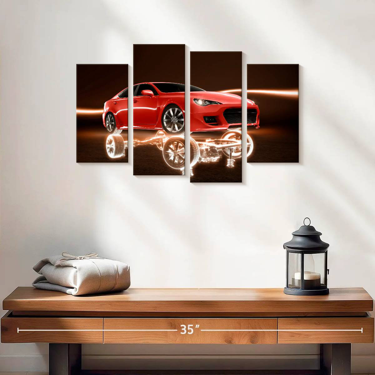Elephant Stock Car Frame Glow | Wayfair